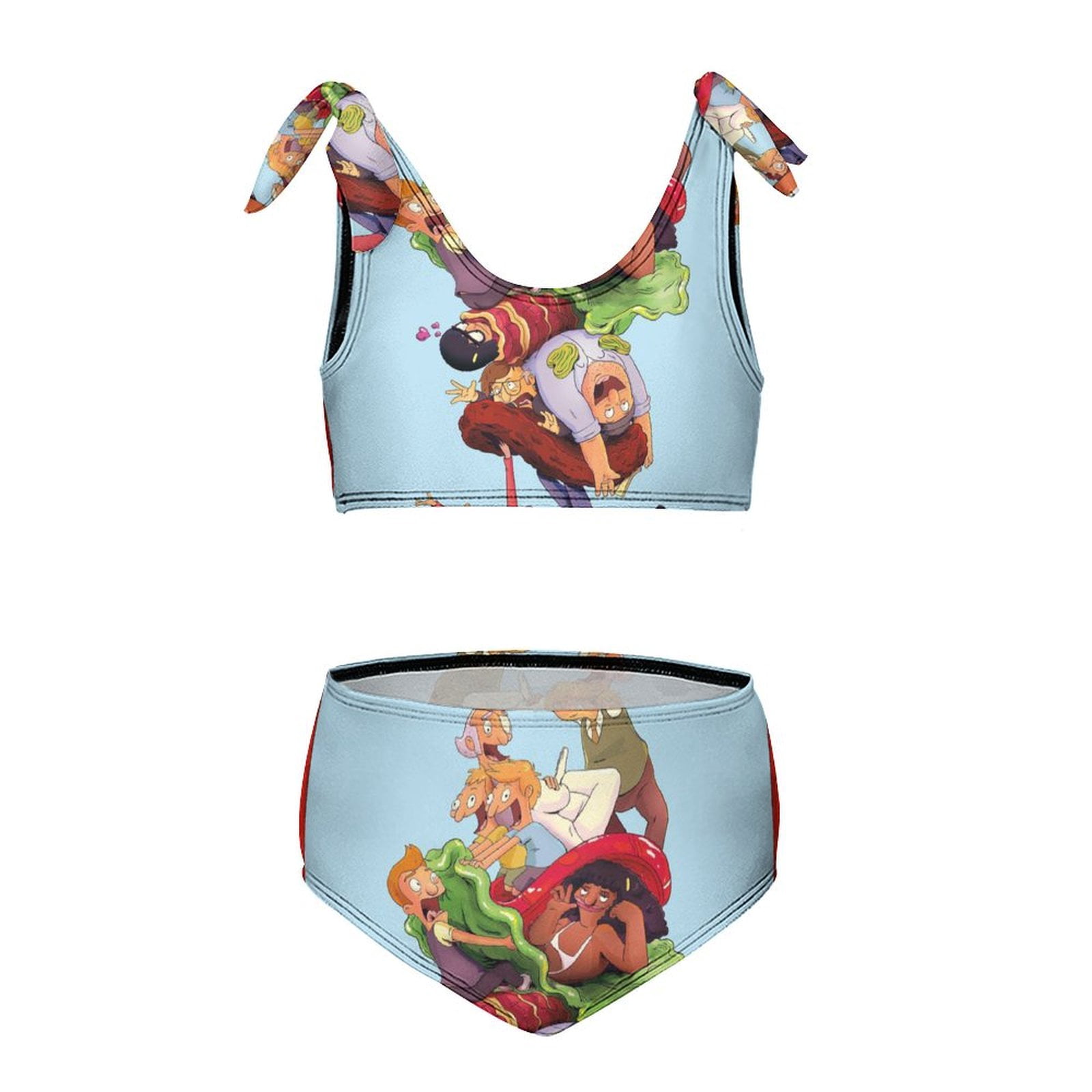 Bob's Burgers Belcher Cartoon Kid's Swimwear Two Piece Swimsuit Summer ...