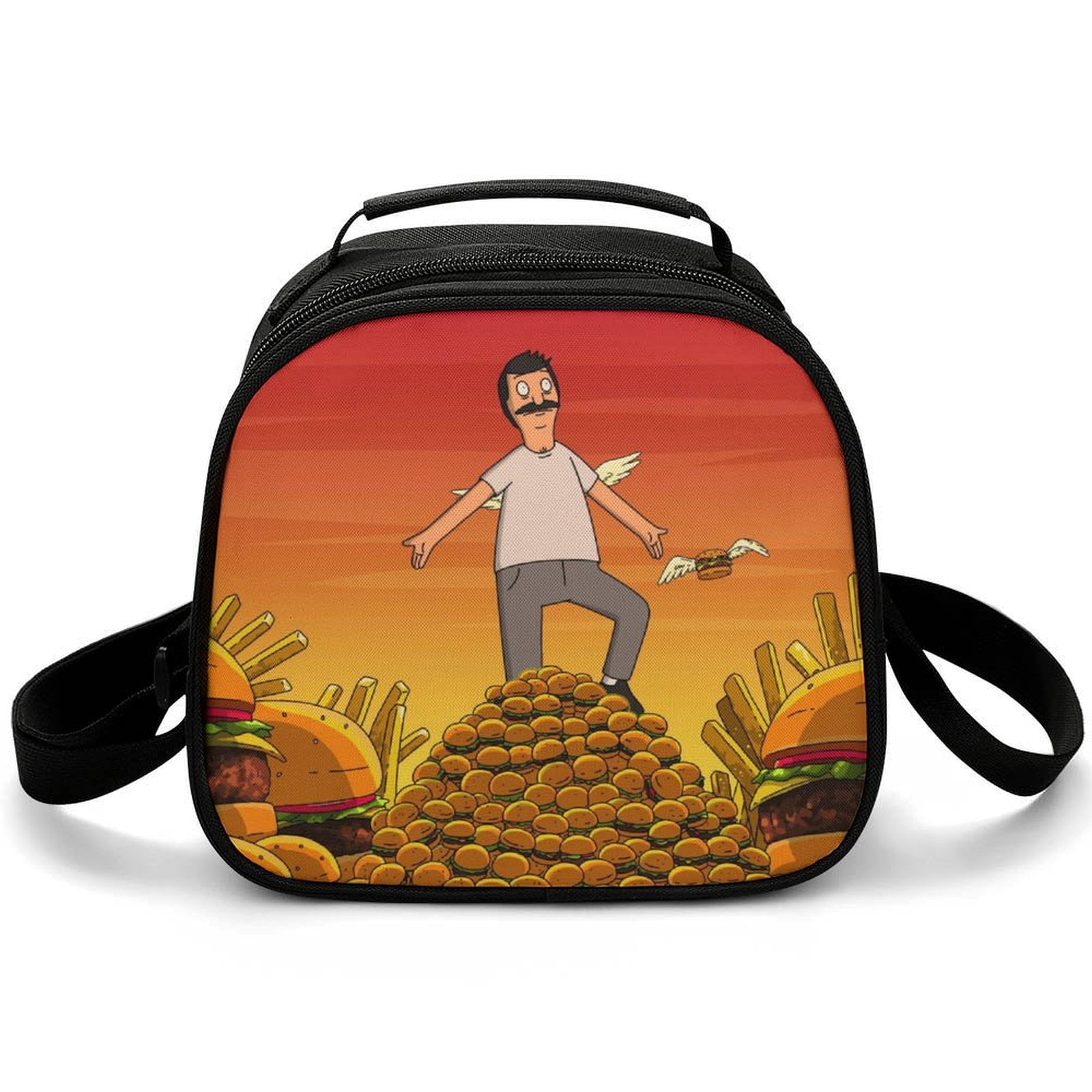 Bob's Burgers Belcher Father Insulated Lunch Bag Portable Lunch Box ...