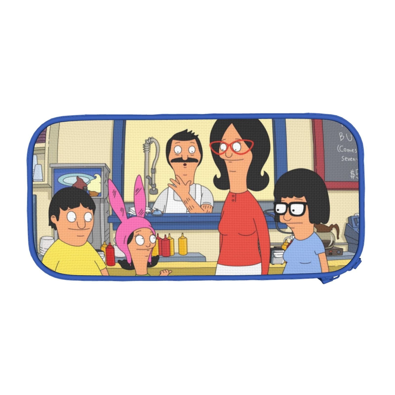 Bob's Burgers Big Capacity Pencil Case, Aesthetic Pen Pouch Storage Bag, Office Supplies ...