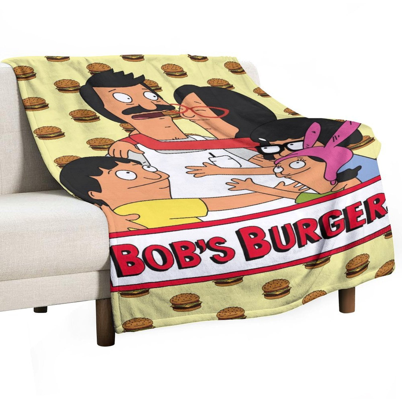 Bob's Burgers Blanket Super Soft Cozy Warm Plush Throw Blanket for Boys ...