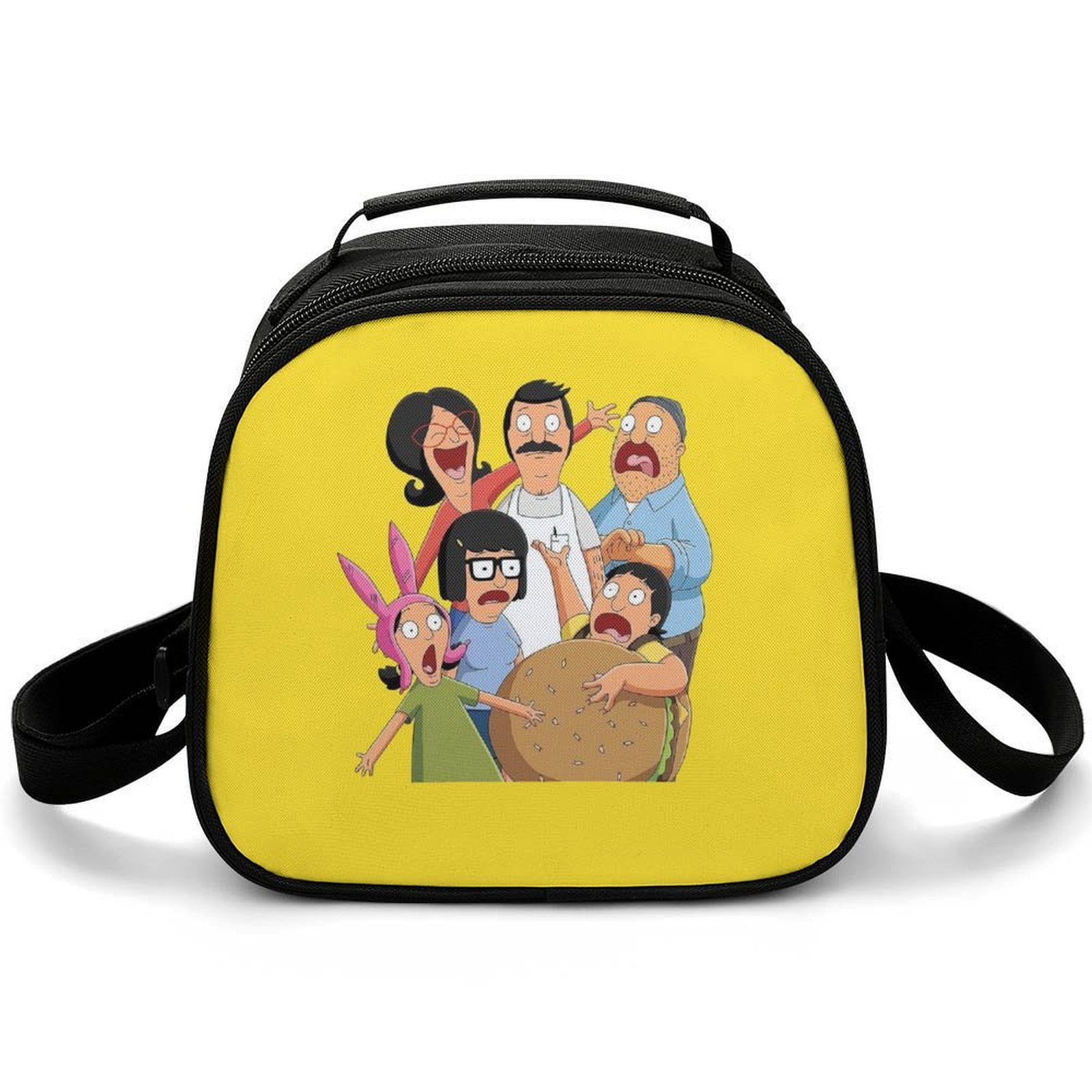 Bob's Burgers Burgers Insulated Lunch Bag Portable Lunch Box Reusable ...