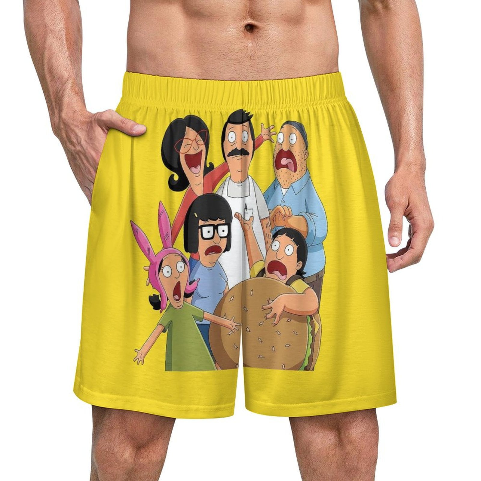 Bob's Burgers Burgers Pajama Pants For Men Lounge Shorts Bottoms ...