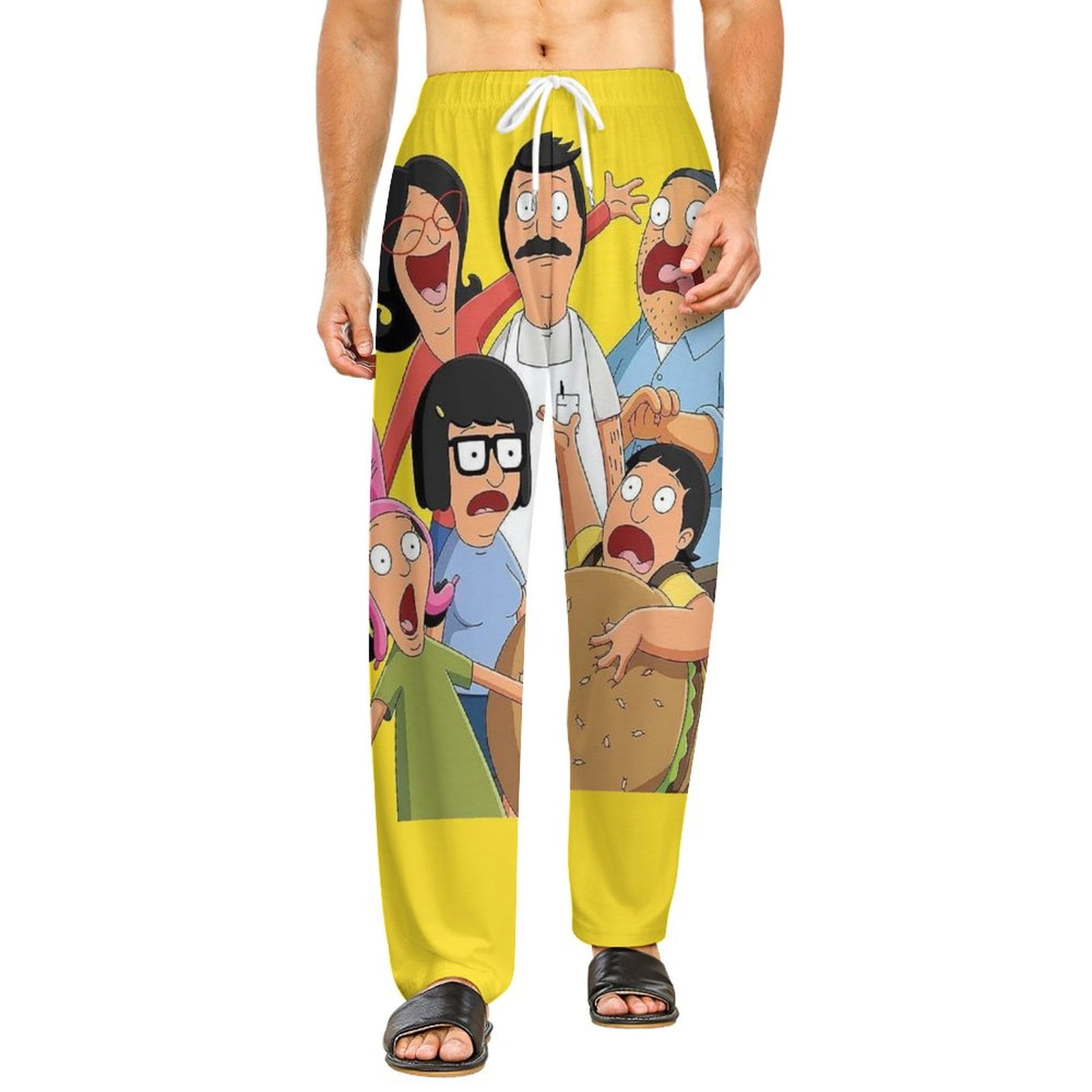 Bob's Burgers Burgers Unisex Pajama Pants Bottoms Daily Cozy Soft ...