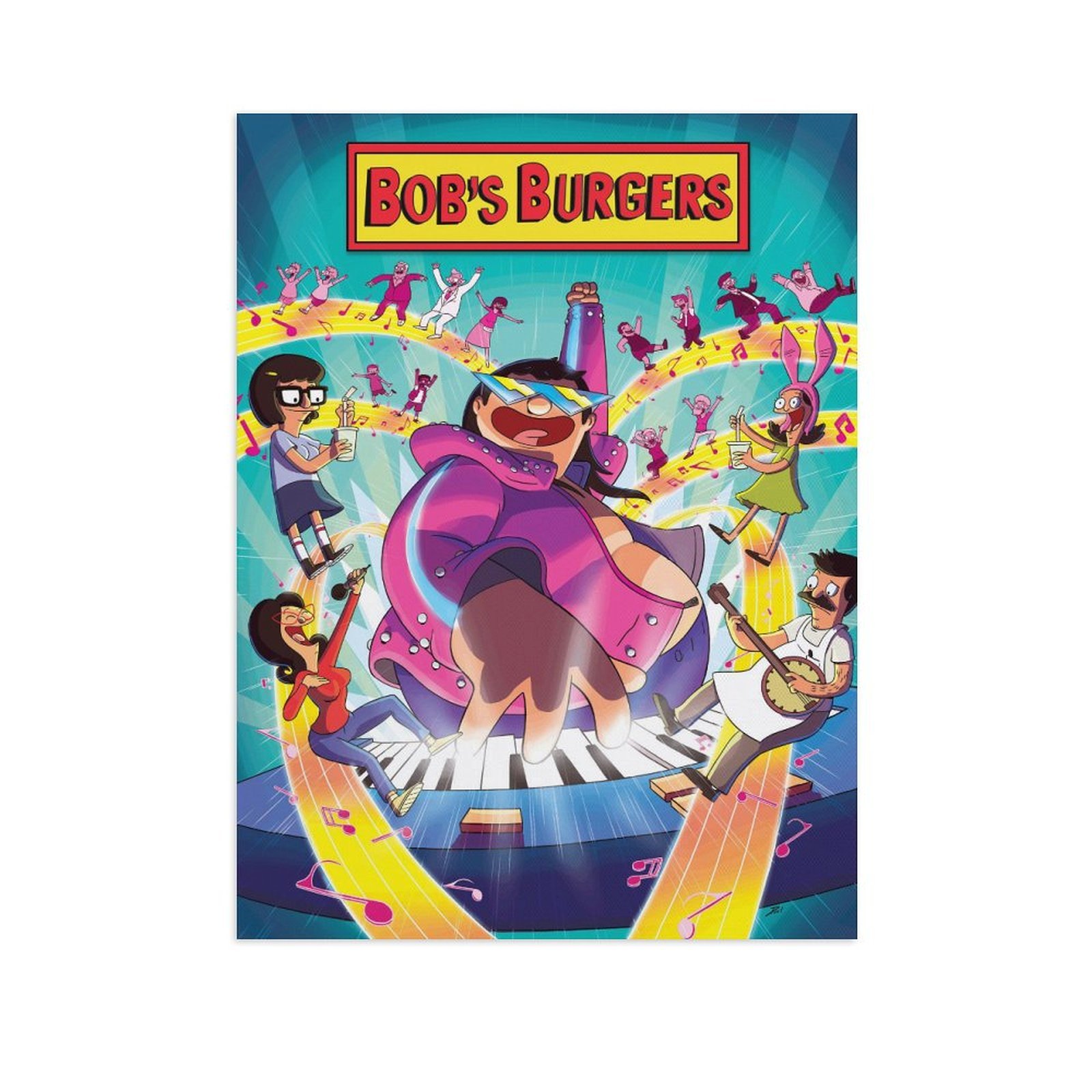 Bob's Burgers Canvas Wall Art Painting Artwork Picutures Wall Decor for ...