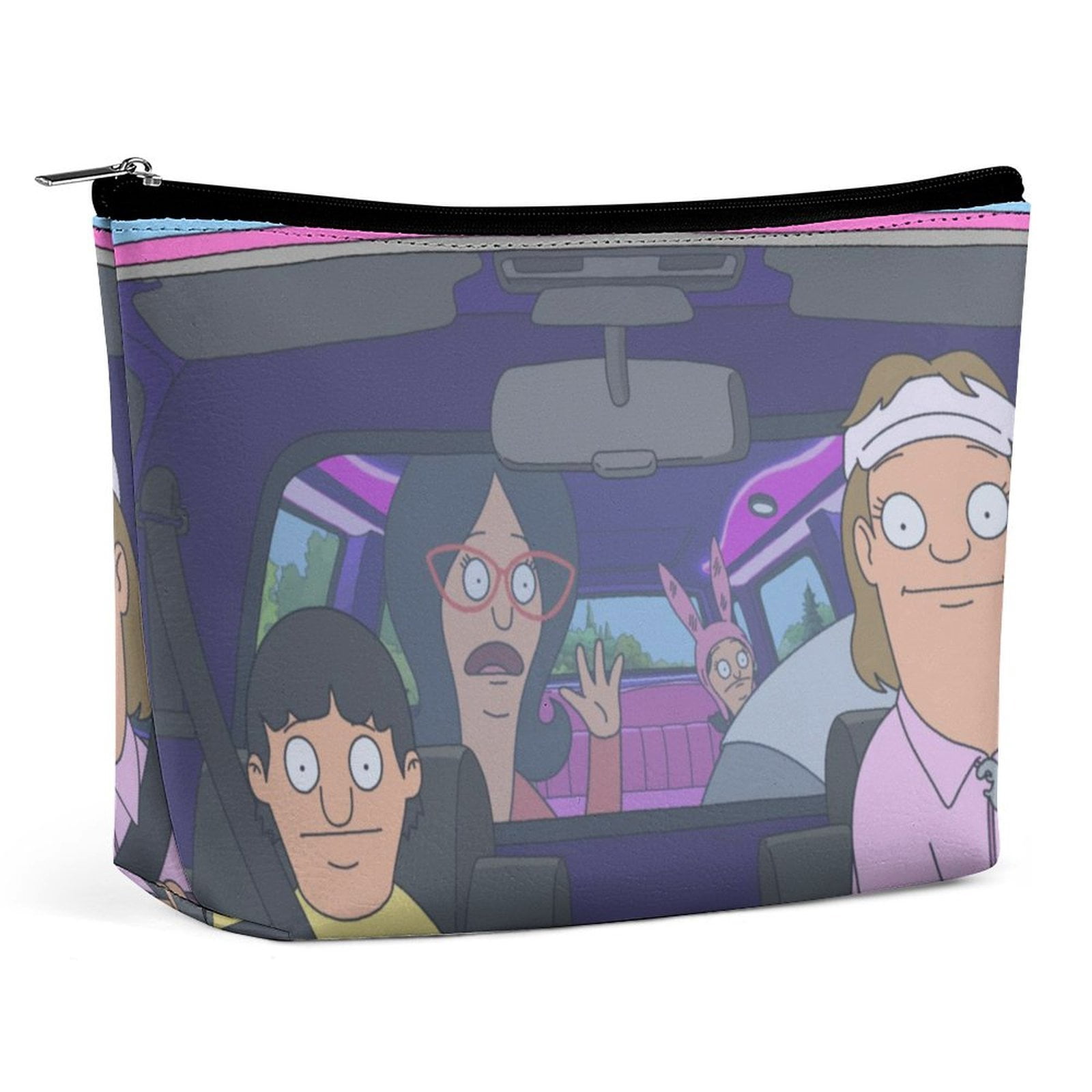 Bob's Burgers Cartoon Drive Portable Cosmetic Bag Organizer Large ...