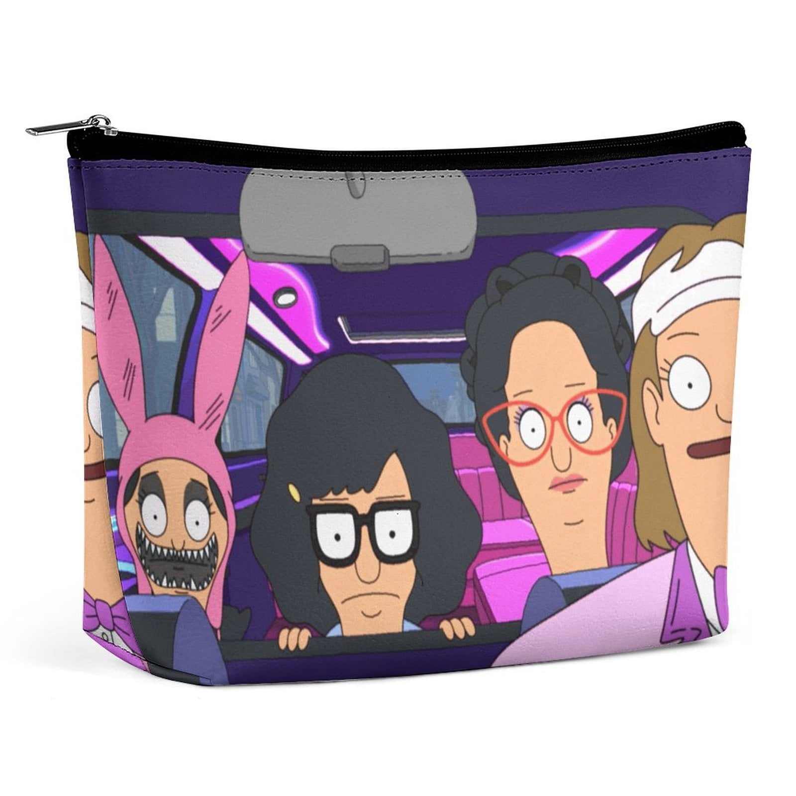 Bob's Burgers Cartoon Drive Portable Cosmetic Bag Organizer Large ...
