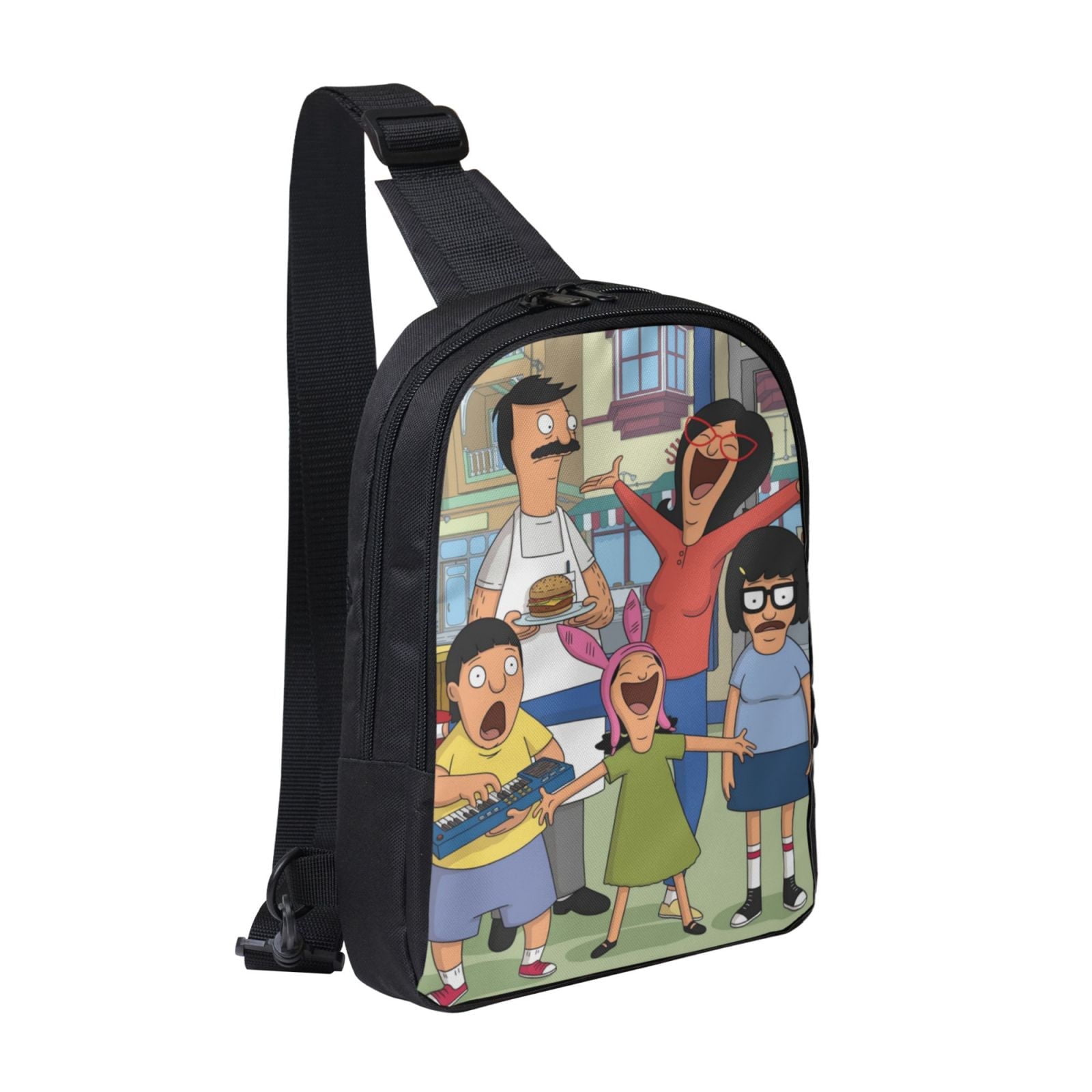 Bob's Burgers Chest Bags For Women Men Teen Sling Bag Crossbody ...