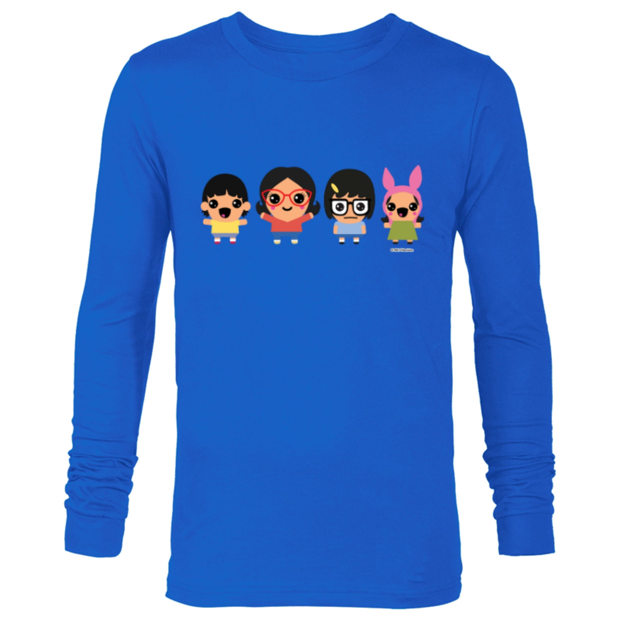 Bob’s Burgers Chibi Kawaii Linda Gene Tina and Louise - Long Sleeve T ...