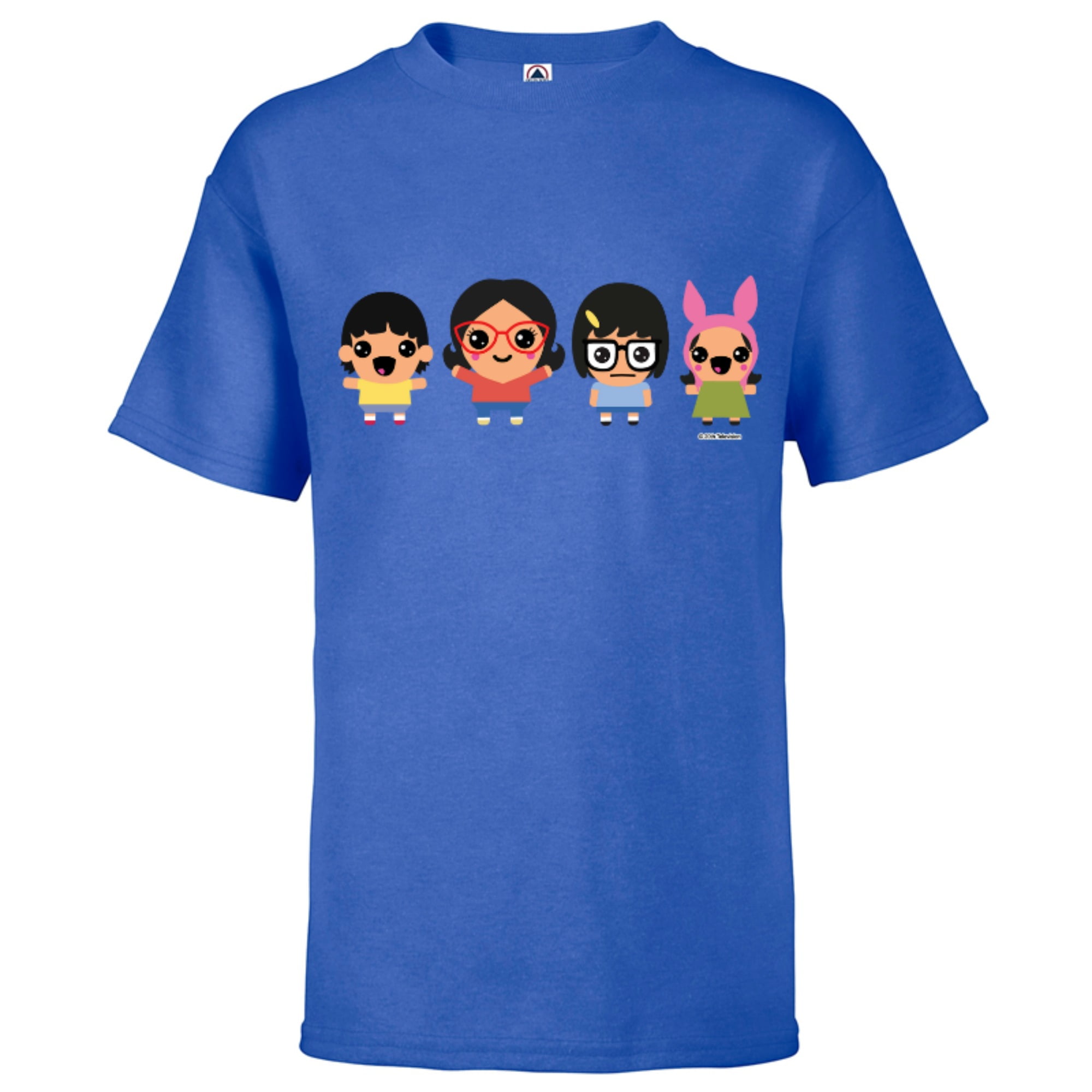Bob’s Burgers Chibi Kawaii Linda Gene Tina and Louise - Short Sleeve T ...
