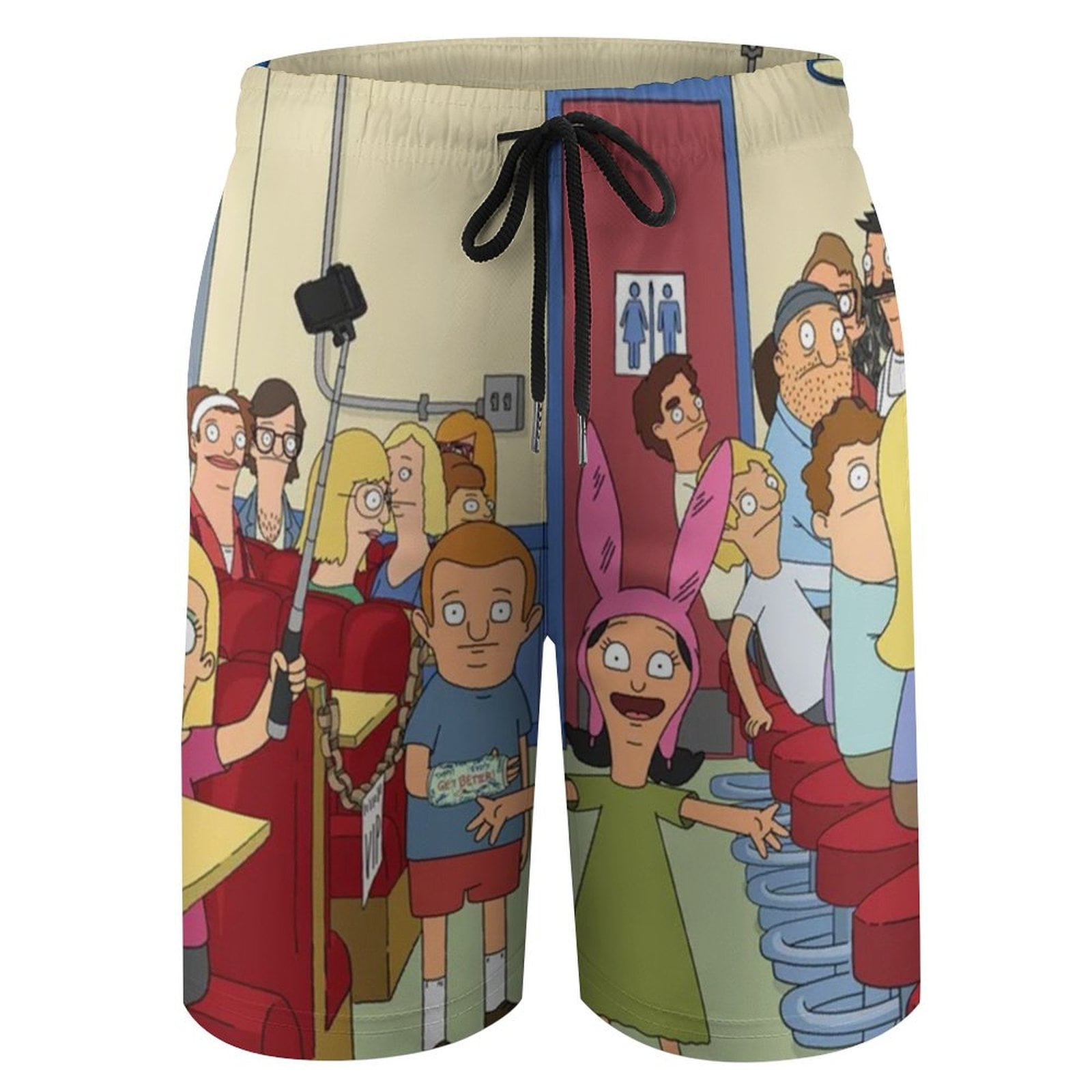 Bob's Burgers Children's Swim Trunks Printed Beach Board Shorts Quick ...