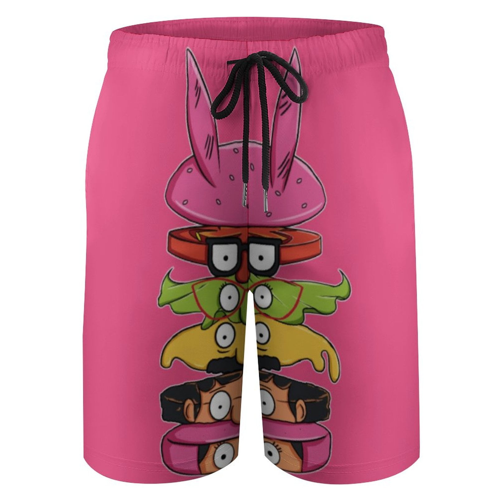 Bob's Burgers Children's Swim Trunks Printed Beach Board Shorts Quick ...