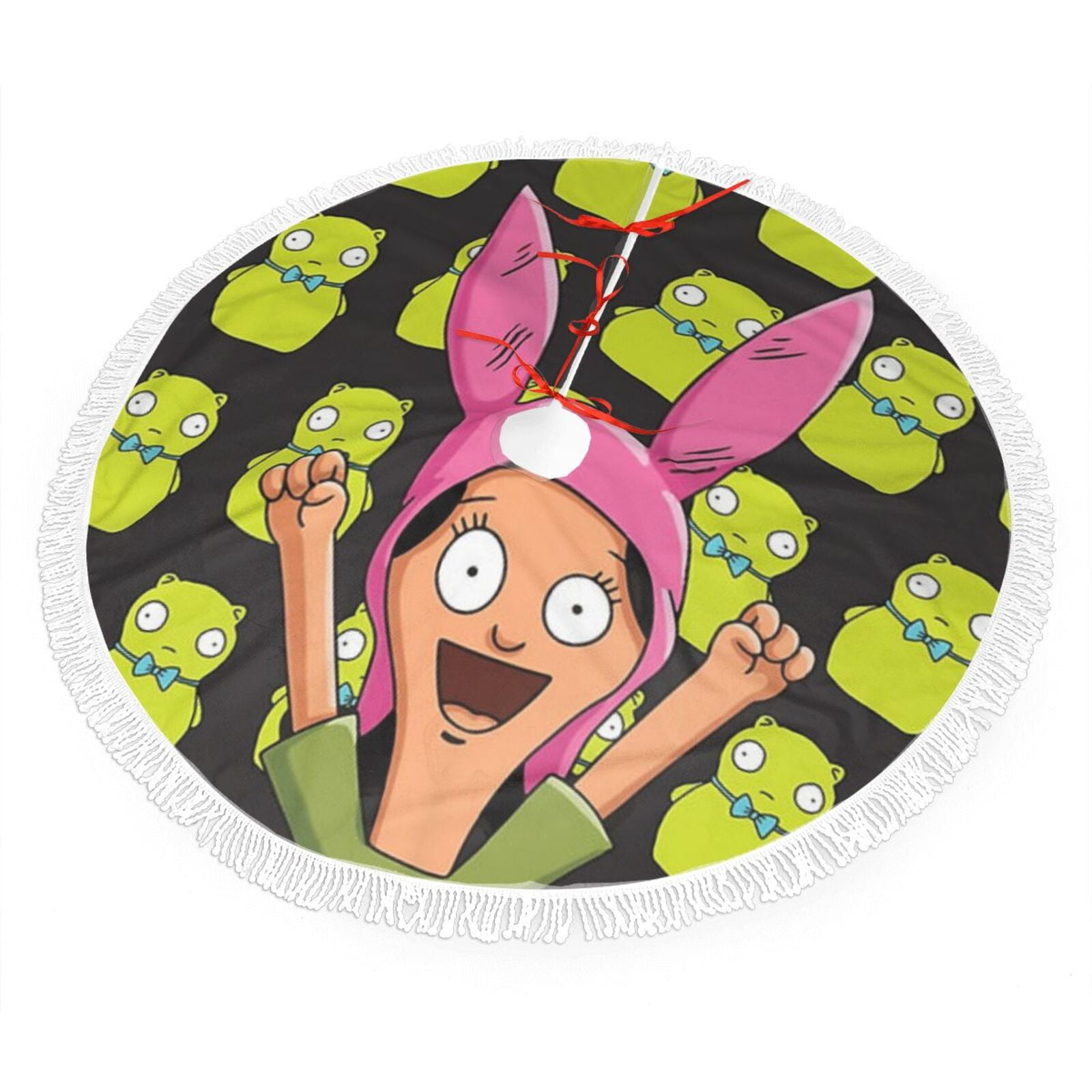Bob's Burgers Christmas Tree Skirt, Xmas Tree Skirts Mat 48" for Indoor ...