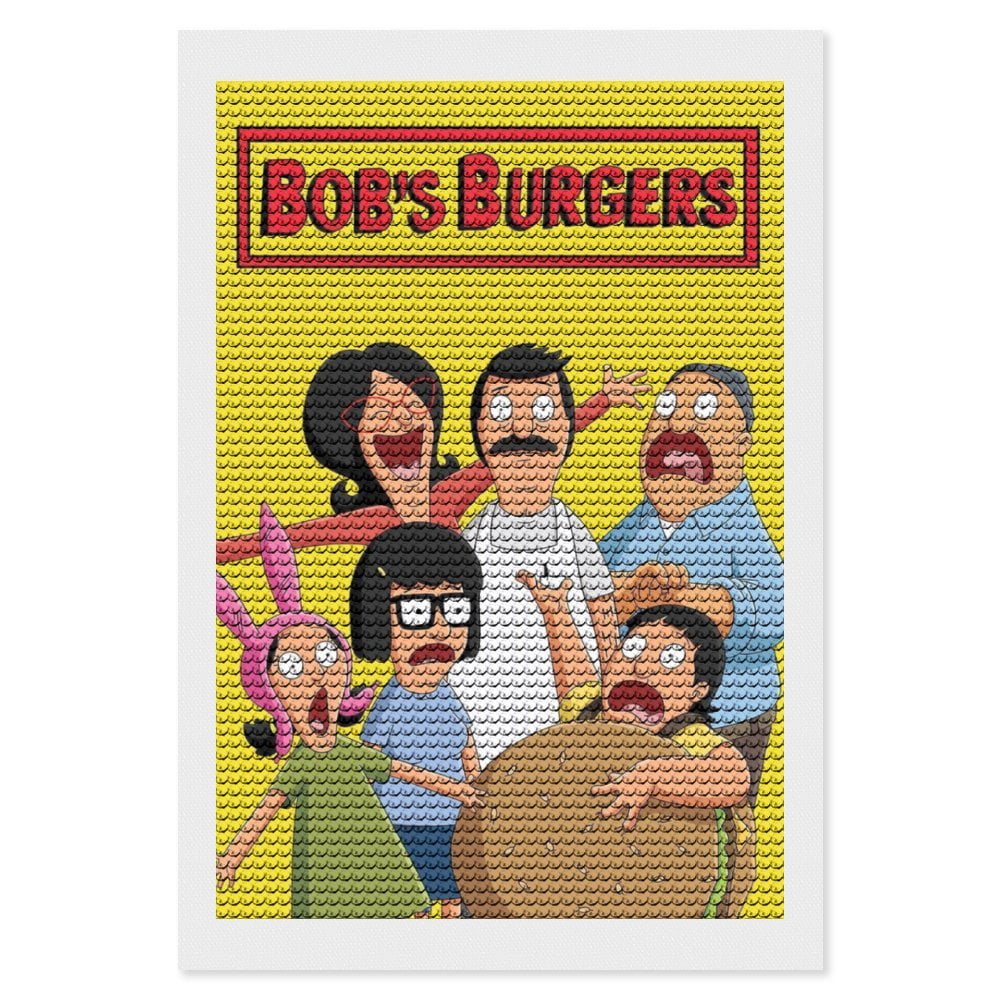 Bob's Burgers Diamond Art Kits for Adults 5D Diamond Art Kit Paint by ...