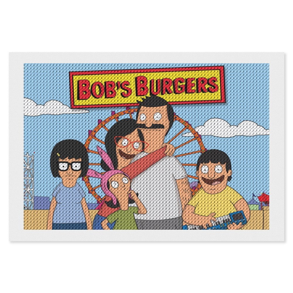 Bob's Burgers Diamond Art Kits for Adults 5D Diamond Art Kit Paint by ...