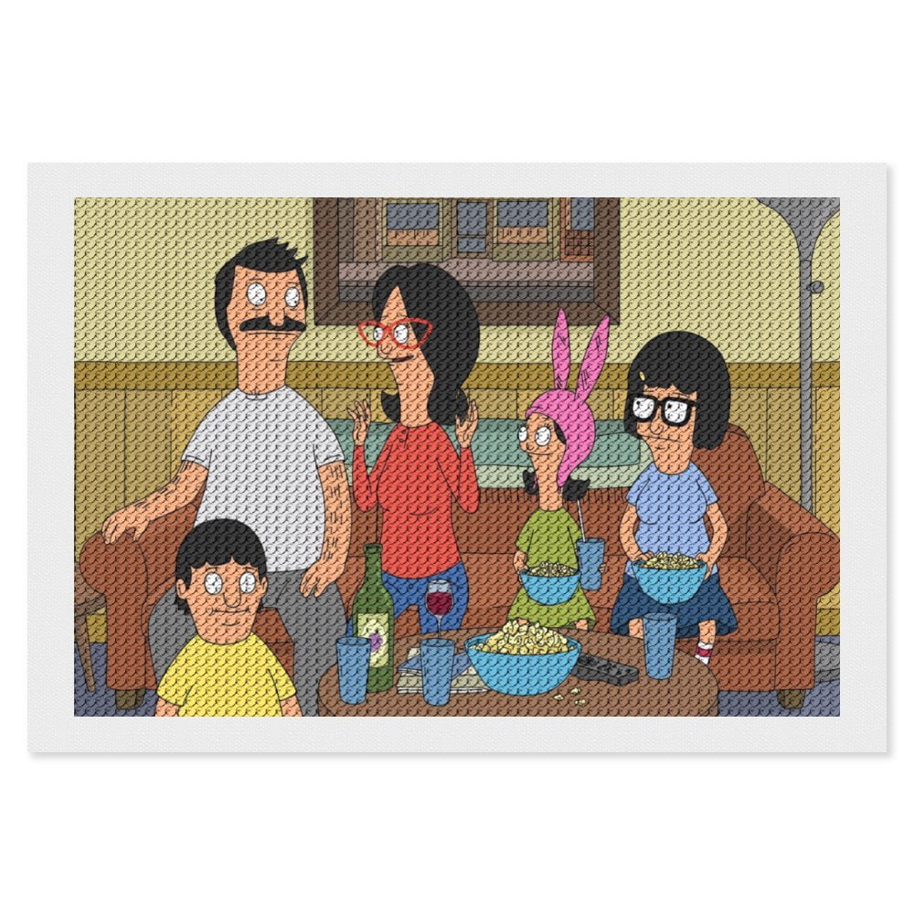 Bob's Burgers Diamond Art Kits for Adults 5D Diamond Art Kit Paint by ...