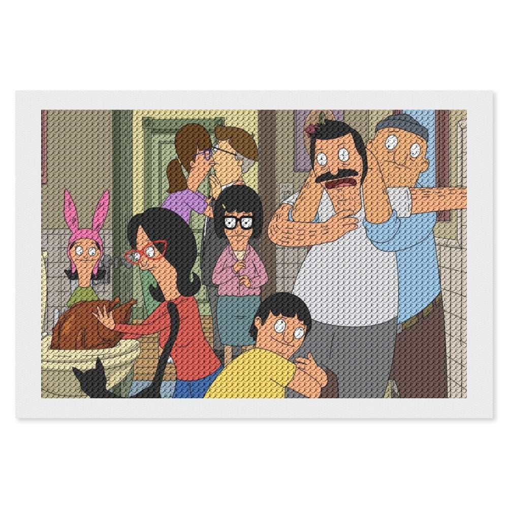 Bob's Burgers Diamond Art Kits for Adults 5D Diamond Art Kit Paint by ...