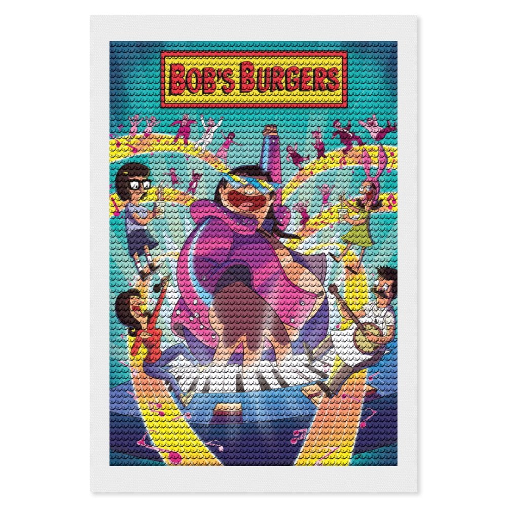 Bob's Burgers Diamond Art Kits for Adults 5D Diamond Art Kit Paint by ...