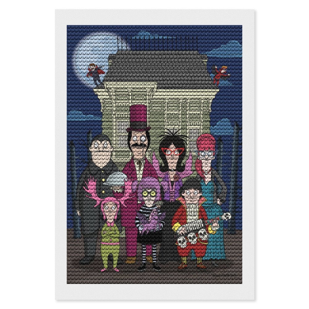 Bob's Burgers Diamond Art Kits for Adults 5D Diamond Art Kit Paint by ...