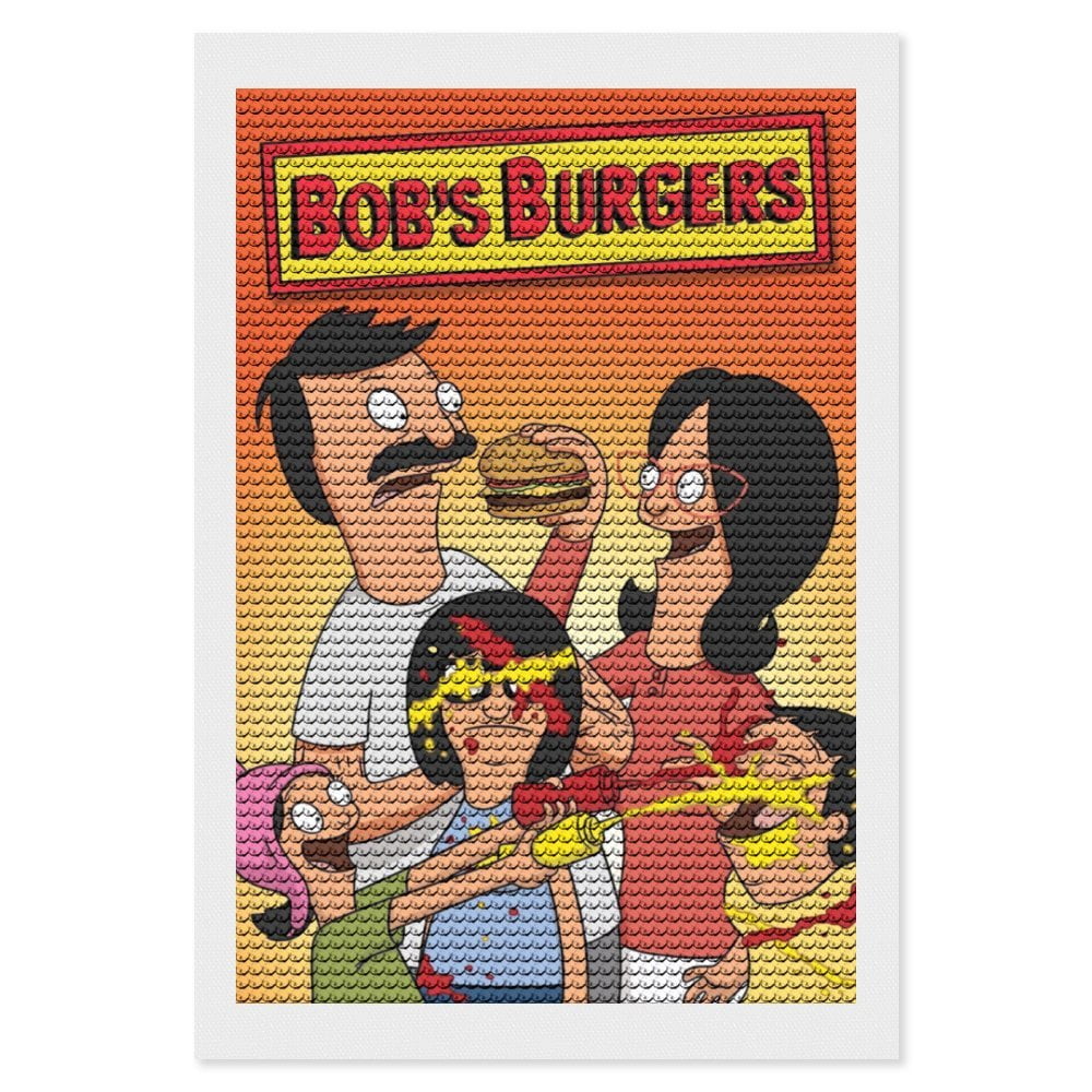 Bob's Burgers Diamond Art Kits for Adults 5D Diamond Art Kit Paint by ...