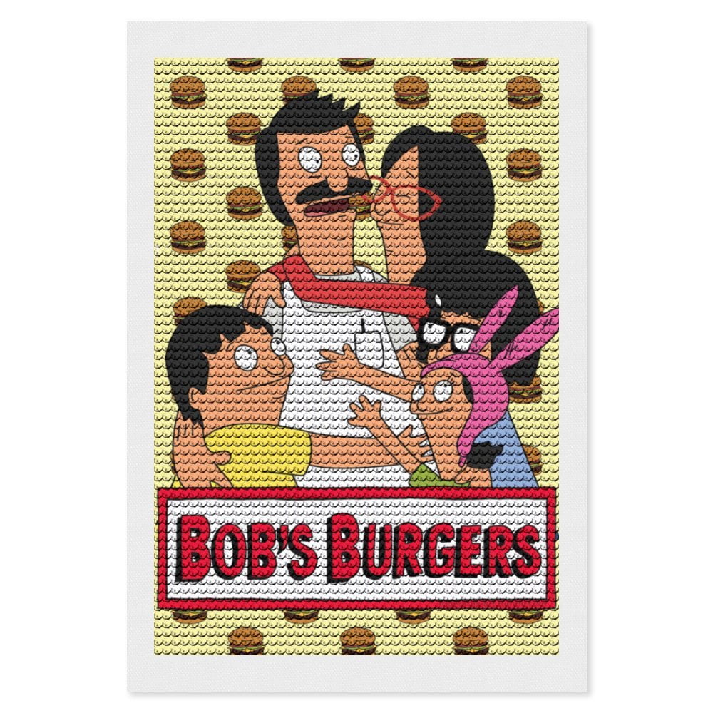 Bob's Burgers Diamond Art Kits for Adults 5D Diamond Art Kit Paint by ...
