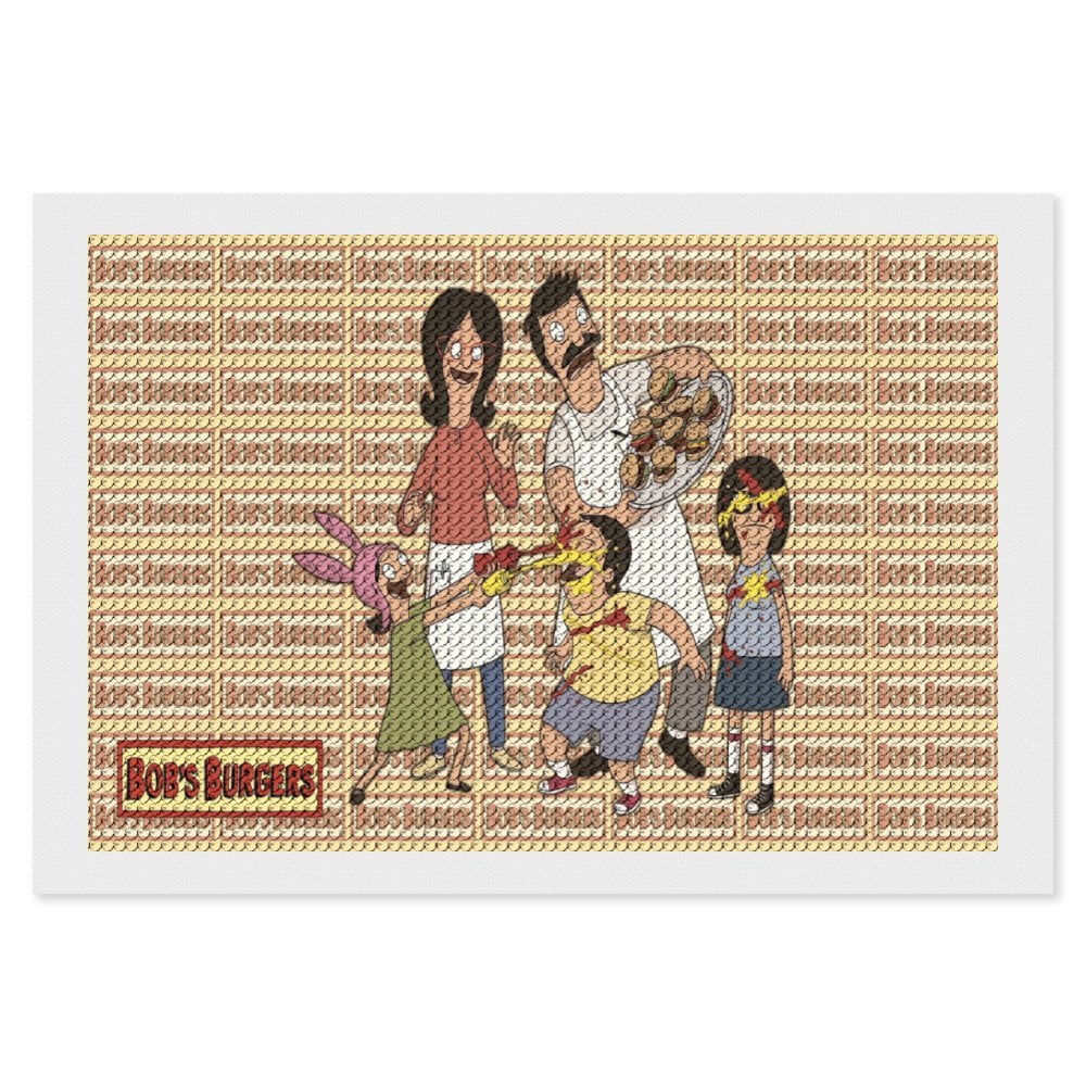 Bob's Burgers Diamond Art Kits for Adults 5D Diamond Art Kit Paint by ...