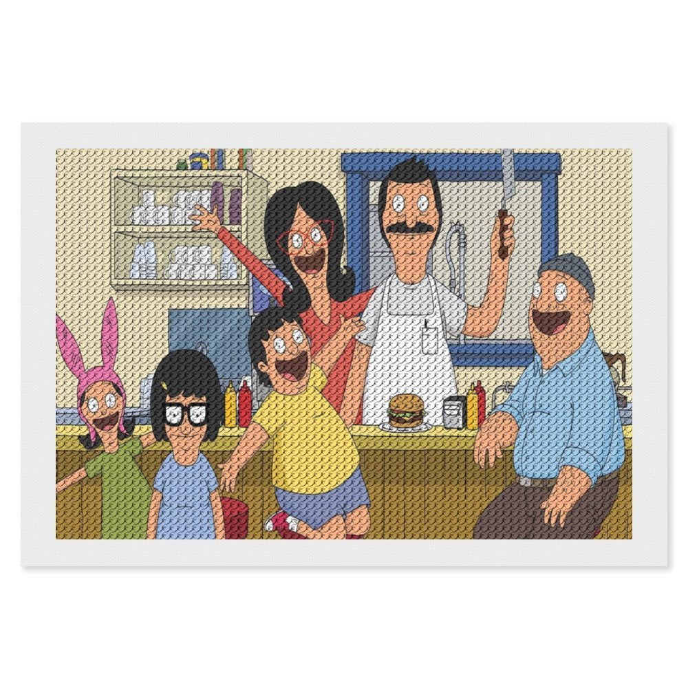 Bob's Burgers Diamond Art Kits for Adults 5D Diamond Art Kit Paint by ...