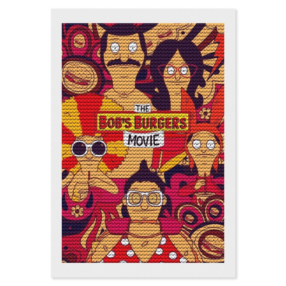 Bob's Burgers Diamond Art Kits for Adults 5D Diamond Art Kit Paint by ...