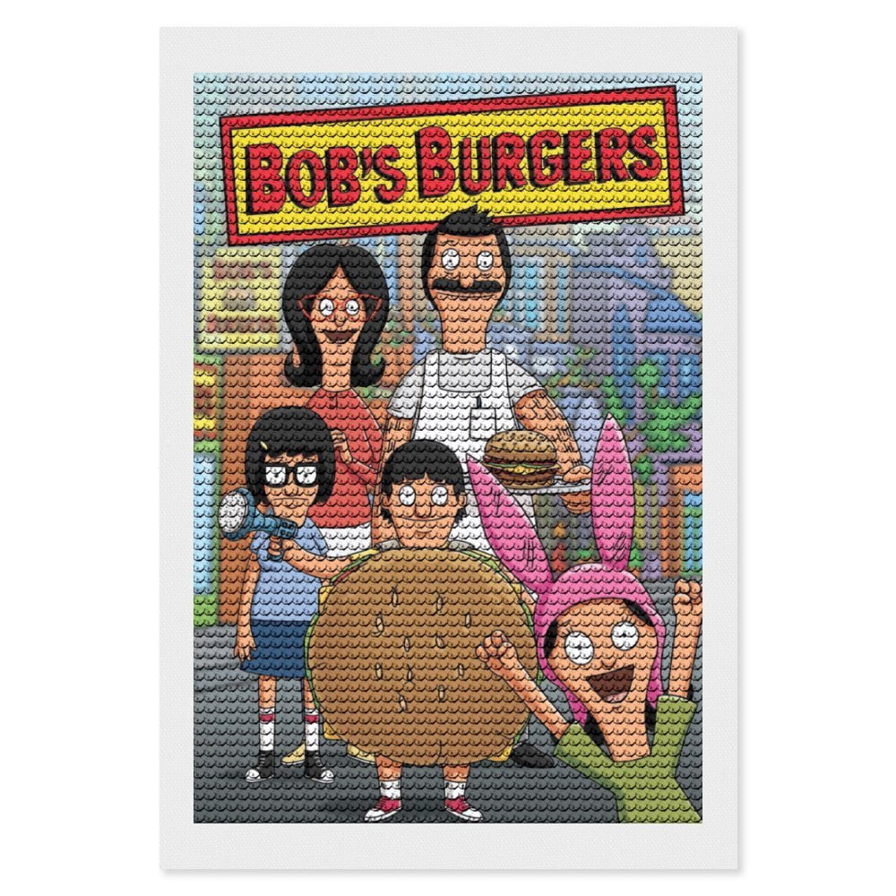 Bob's Burgers Diamond Art Kits for Adults 5D Diamond Art Kit Paint by ...