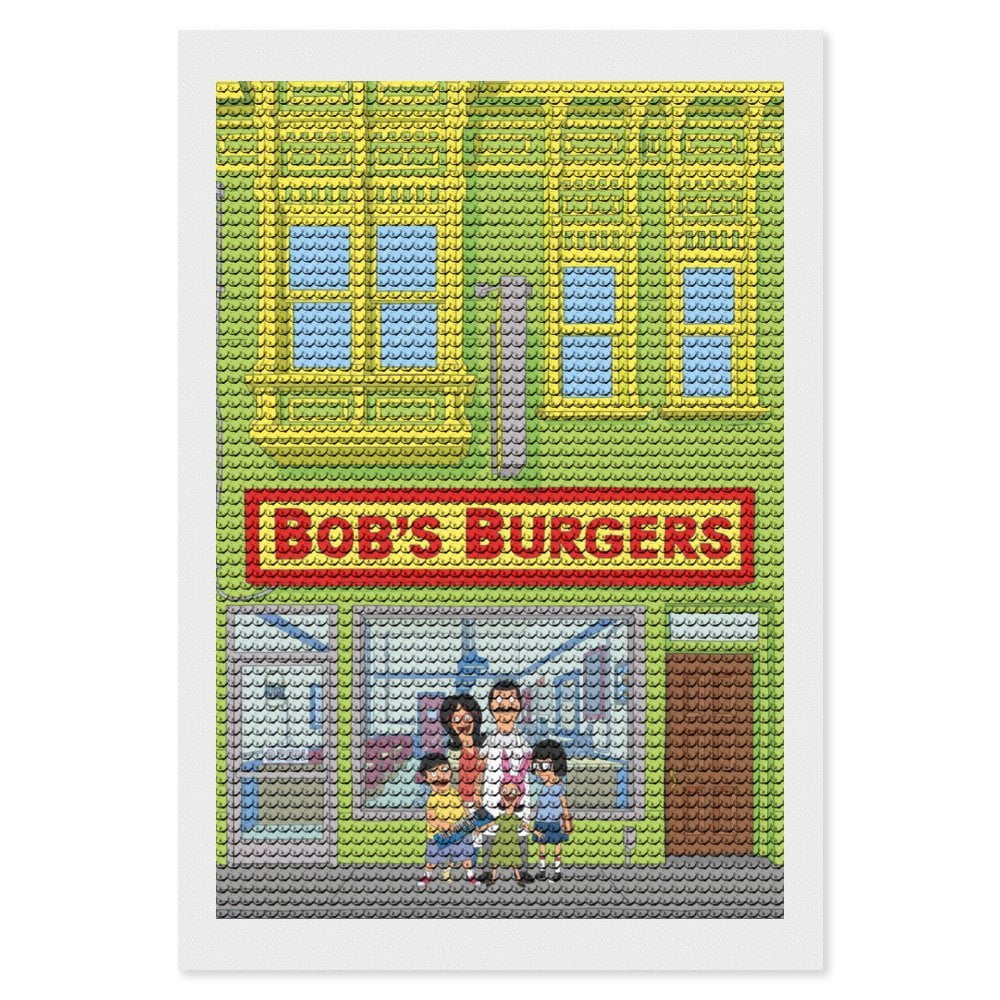 Bob's Burgers Diamond Art Kits for Adults 5D Diamond Art Kit Paint by ...