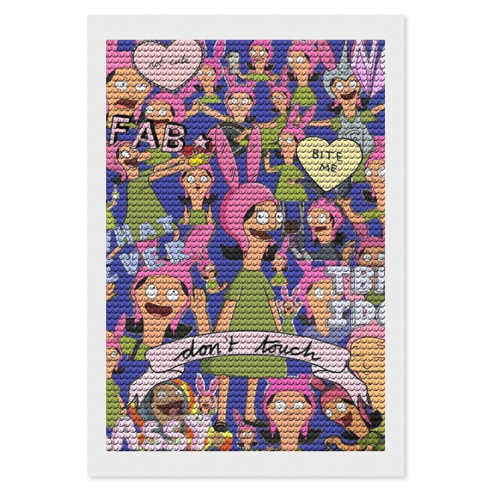 Bob's Burgers Diamond Art Kits for Adults 5D Diamond Art Kit Paint by ...