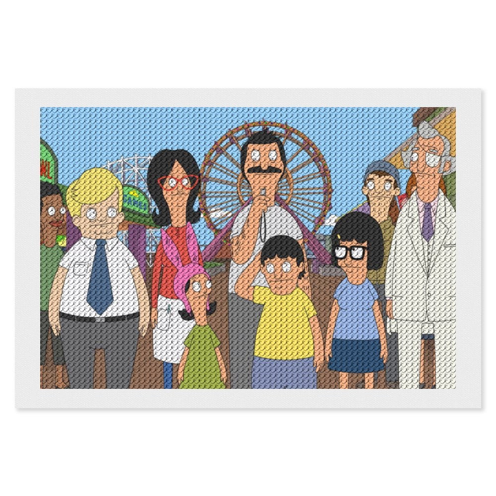 Bob's Burgers Diamond Art Kits for Adults 5D Diamond Art Kit Paint by ...