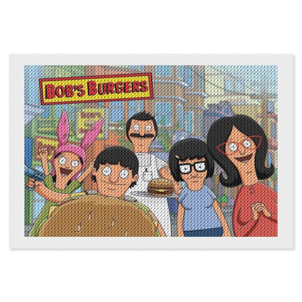 Bob's Burgers Diamond Art Kits for Adults 5D Diamond Art Kit Paint by ...