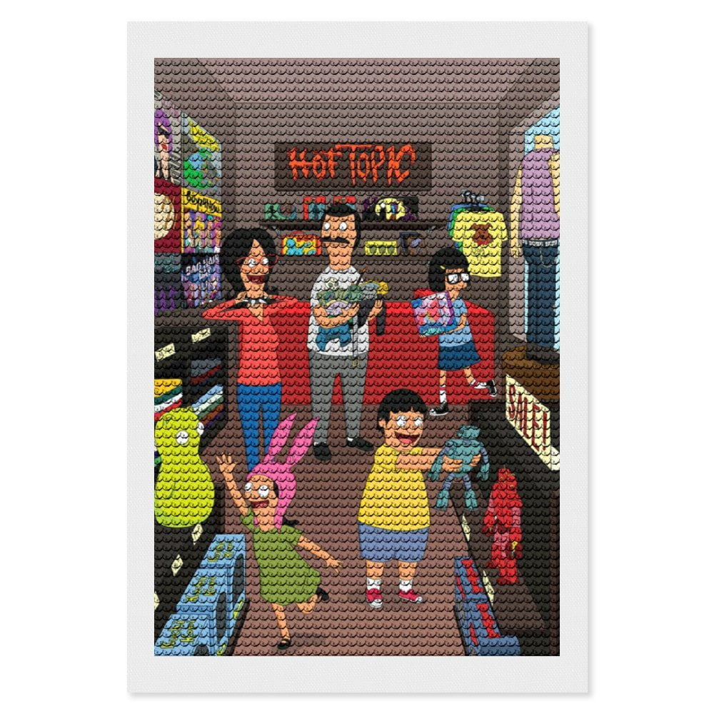 Bob's Burgers Diamond Art Kits for Adults 5D Diamond Art Kit Paint by ...