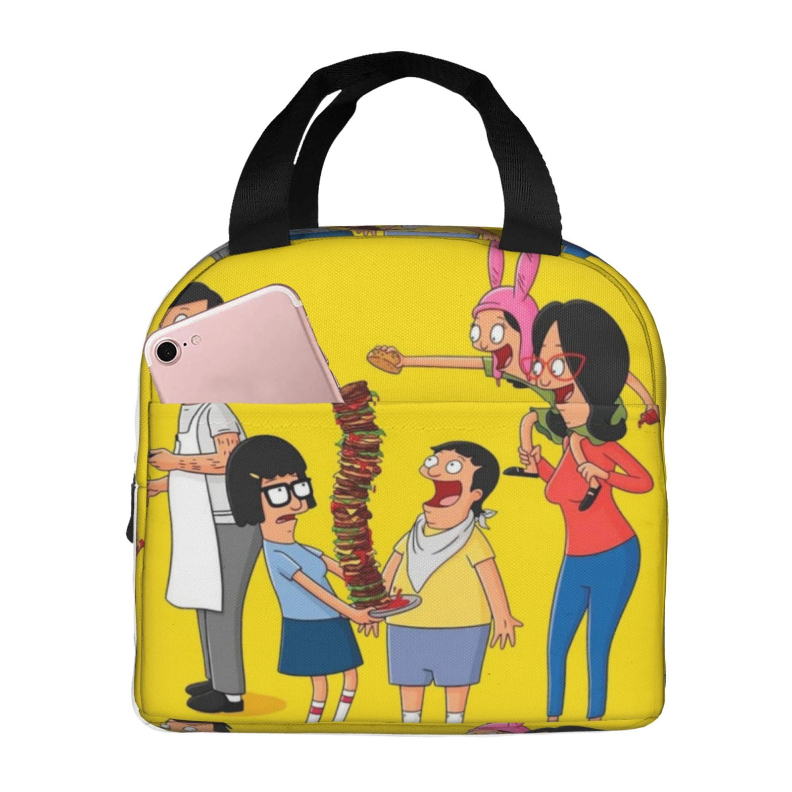 Bob's Burgers Family Funny Portable Lunch Bag Reusable Lunch Box ...