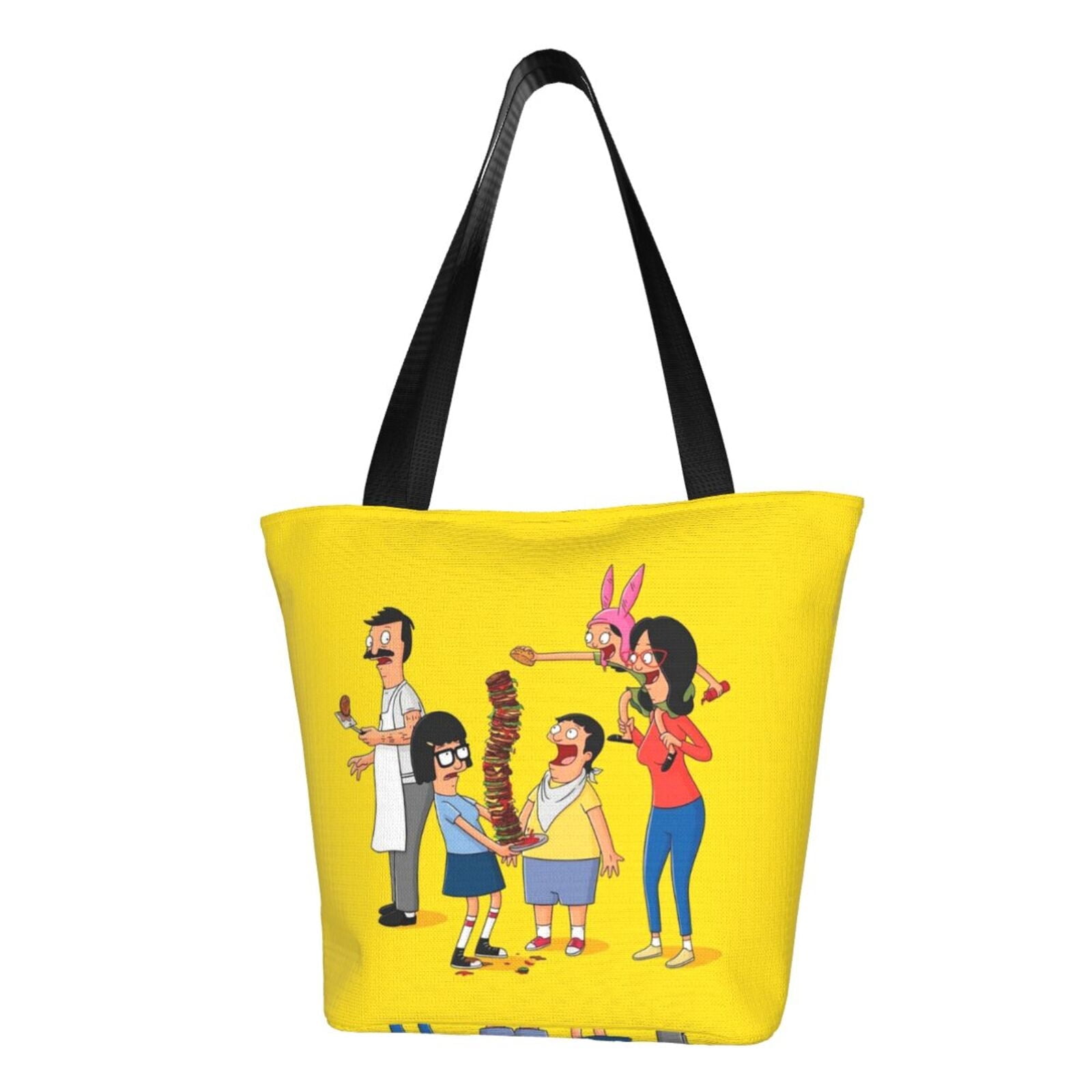 Bob's Burgers Family Funny Women's Tote Bag Large Capacity Shoulder ...