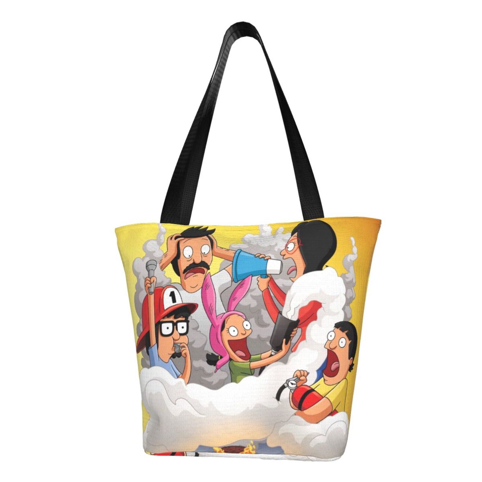 Bob's Burgers Fun Adventure Women's Tote Bag Large Capacity Shoulder ...