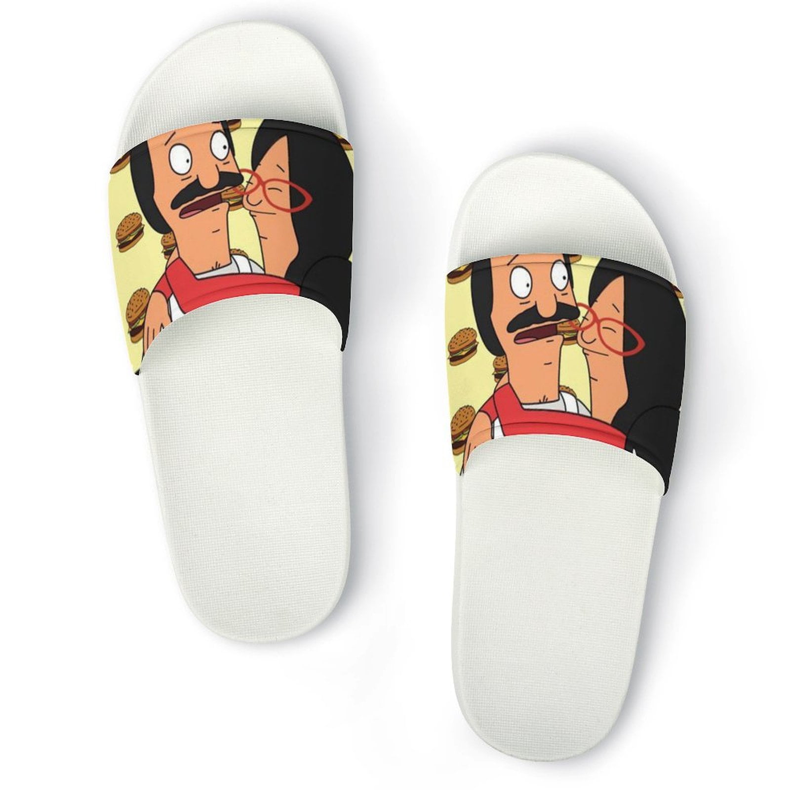 Bob's Burgers Home Slippers Non Slip Bathroom Open Toe Shoes ...