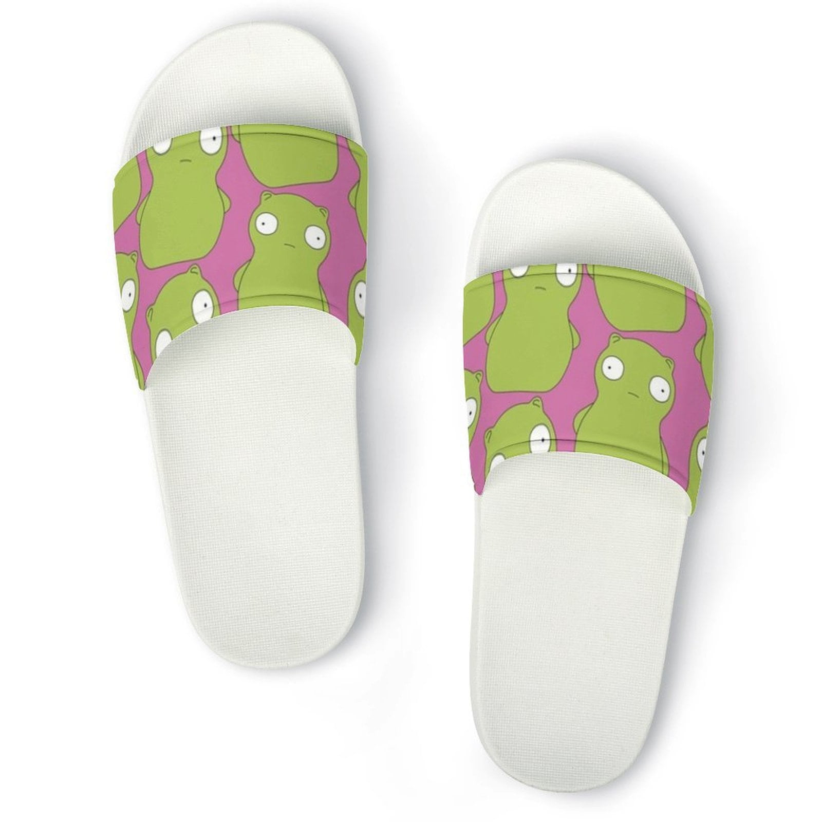 Bob's Burgers Home Slippers Non Slip Bathroom Open Toe Shoes ...