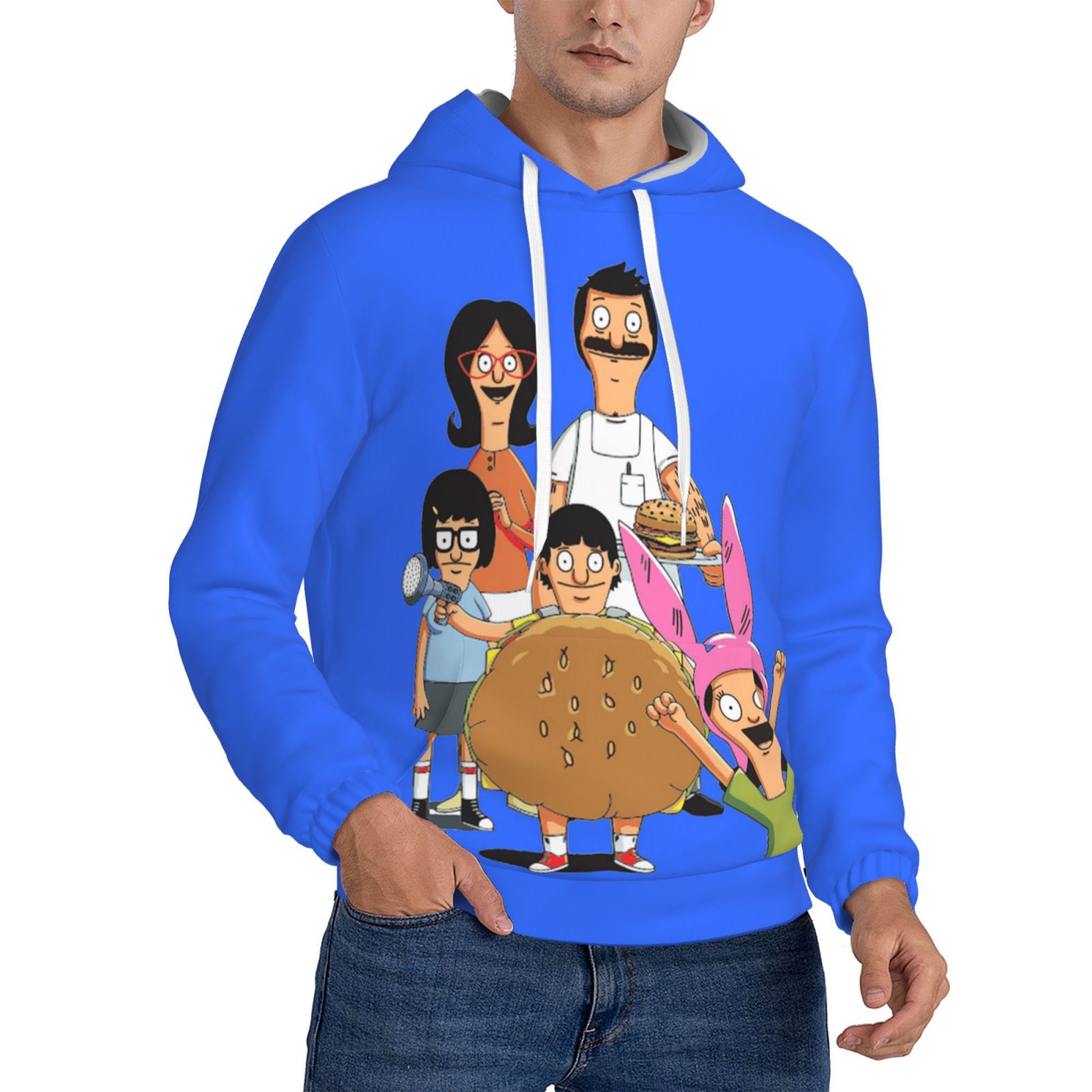 Bob's Burgers Hoodie For Men Women Unisex Hooded Pullover Fleece ...