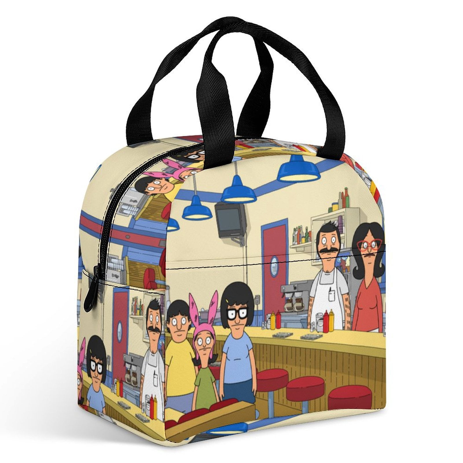 Bob's Burgers Insulated Lunch Bag Resuable Cooler Bag Lunch Container ...
