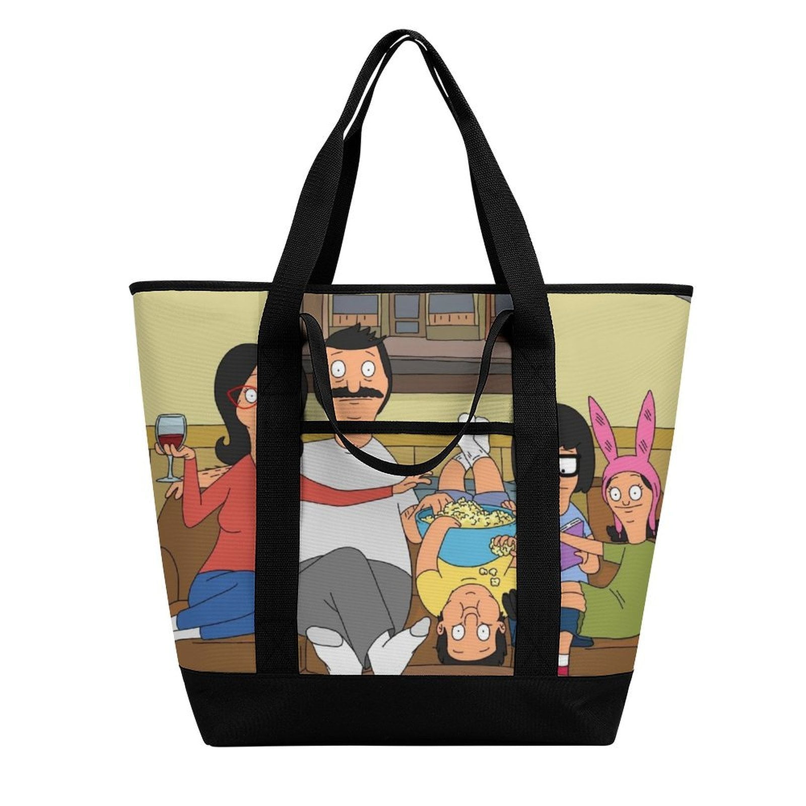 Bob's Burgers Insulated Shopping Bag Foldable Thermal Tote Bag Multi ...