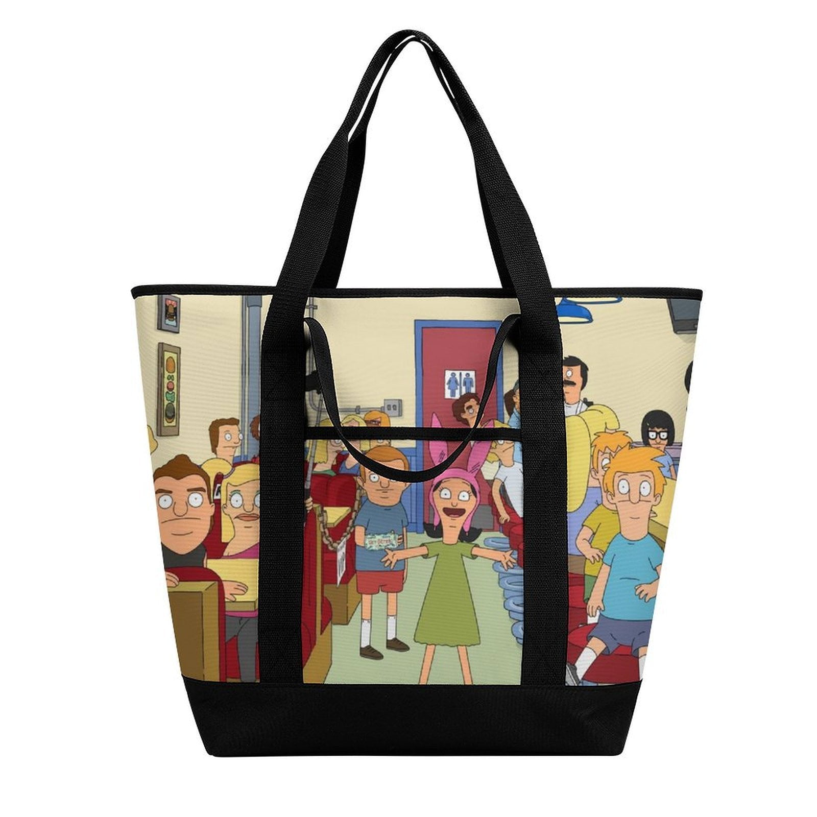 Bob's Burgers Insulated Shopping Bag Foldable Thermal Tote Bag Multi ...