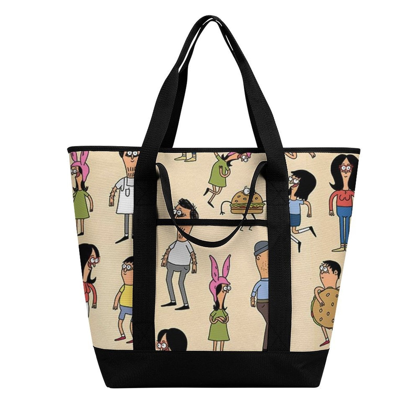 Bob's Burgers Insulated Shopping Bag Foldable Thermal Tote Bag Multi ...