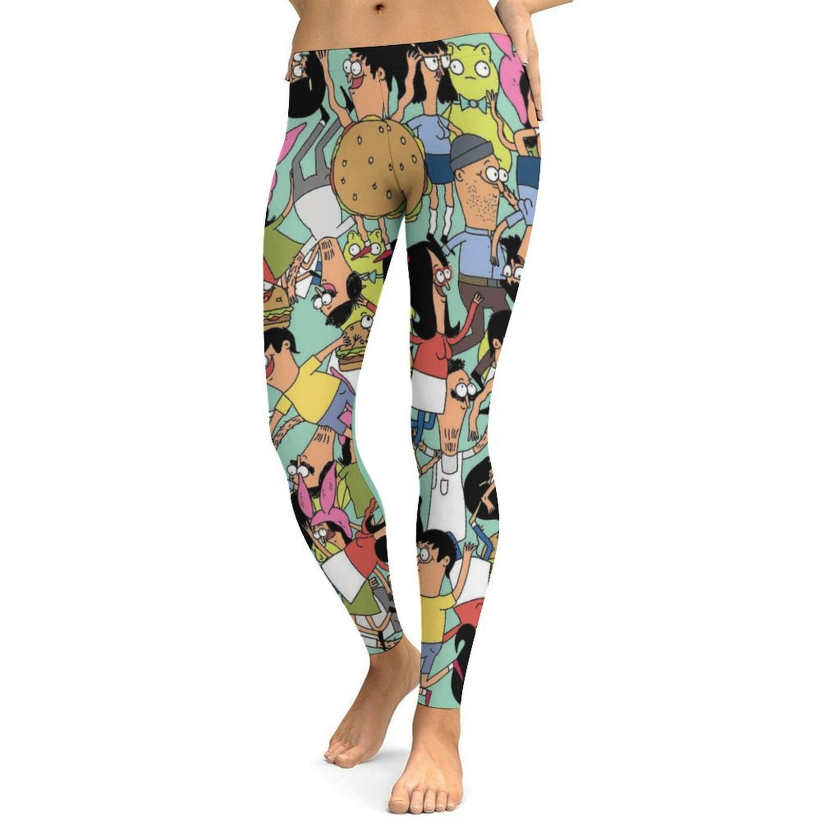 Bob's Burgers Interesting Women's Yoga Pants High Waisted Tummy Control ...