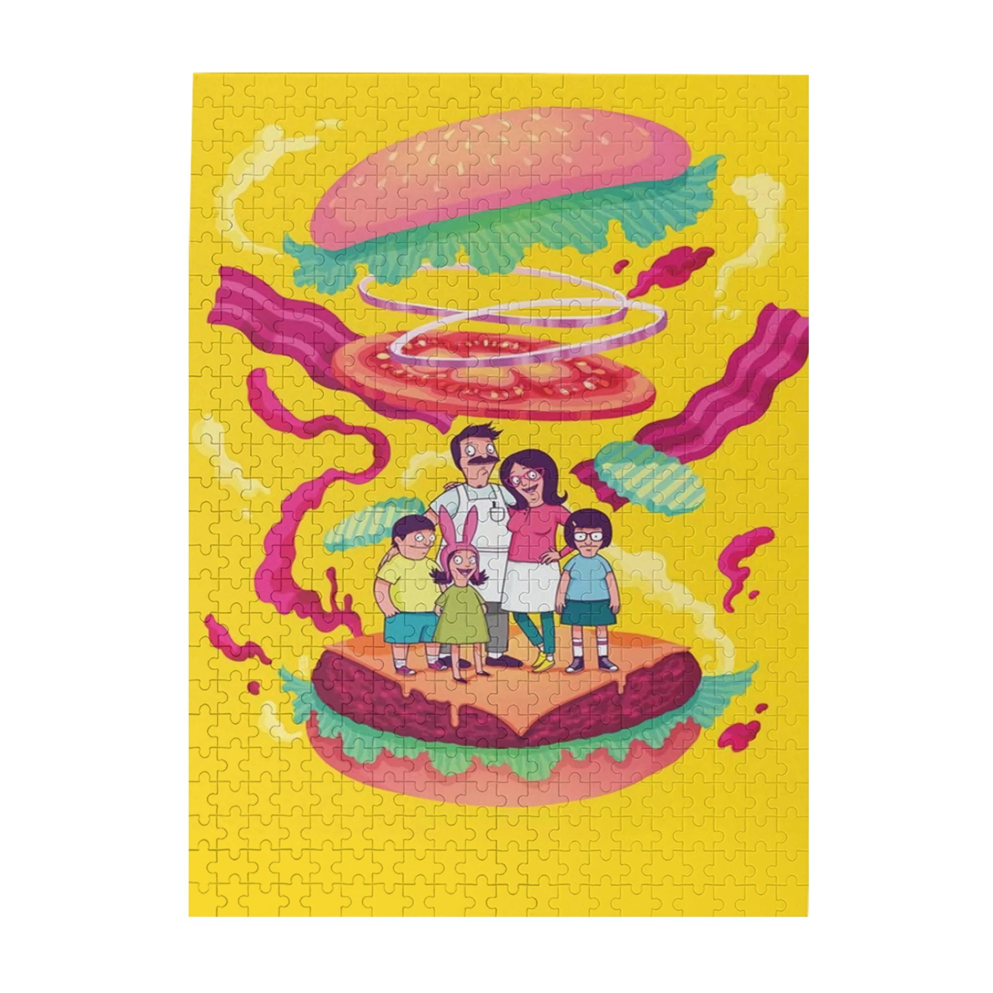 Bob's Burgers Jigsaw Puzzle for Kids Adults 500 Piece Challenging ...