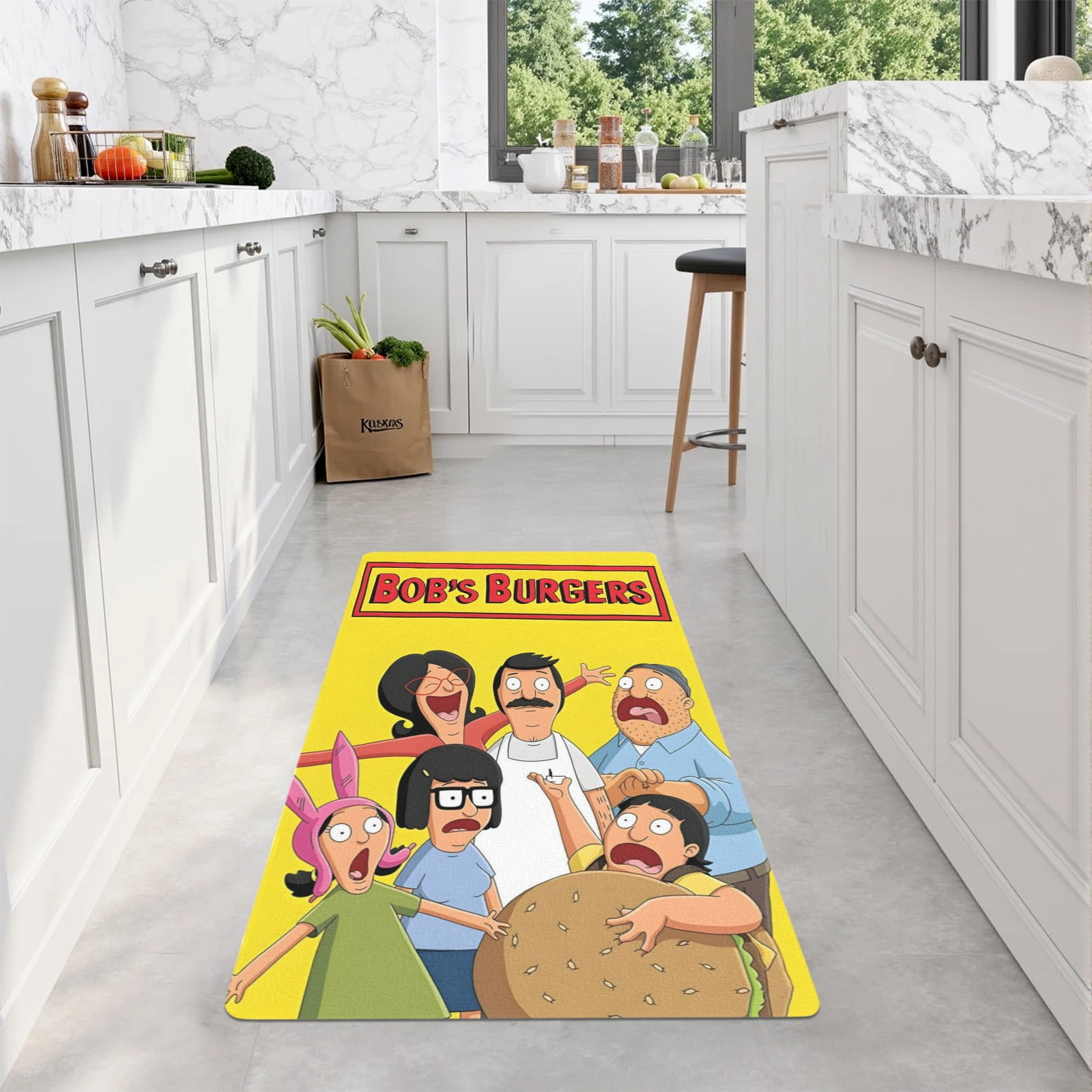 Bob’s Burgers Kitchen Mat 48"x17" - Walmart.com