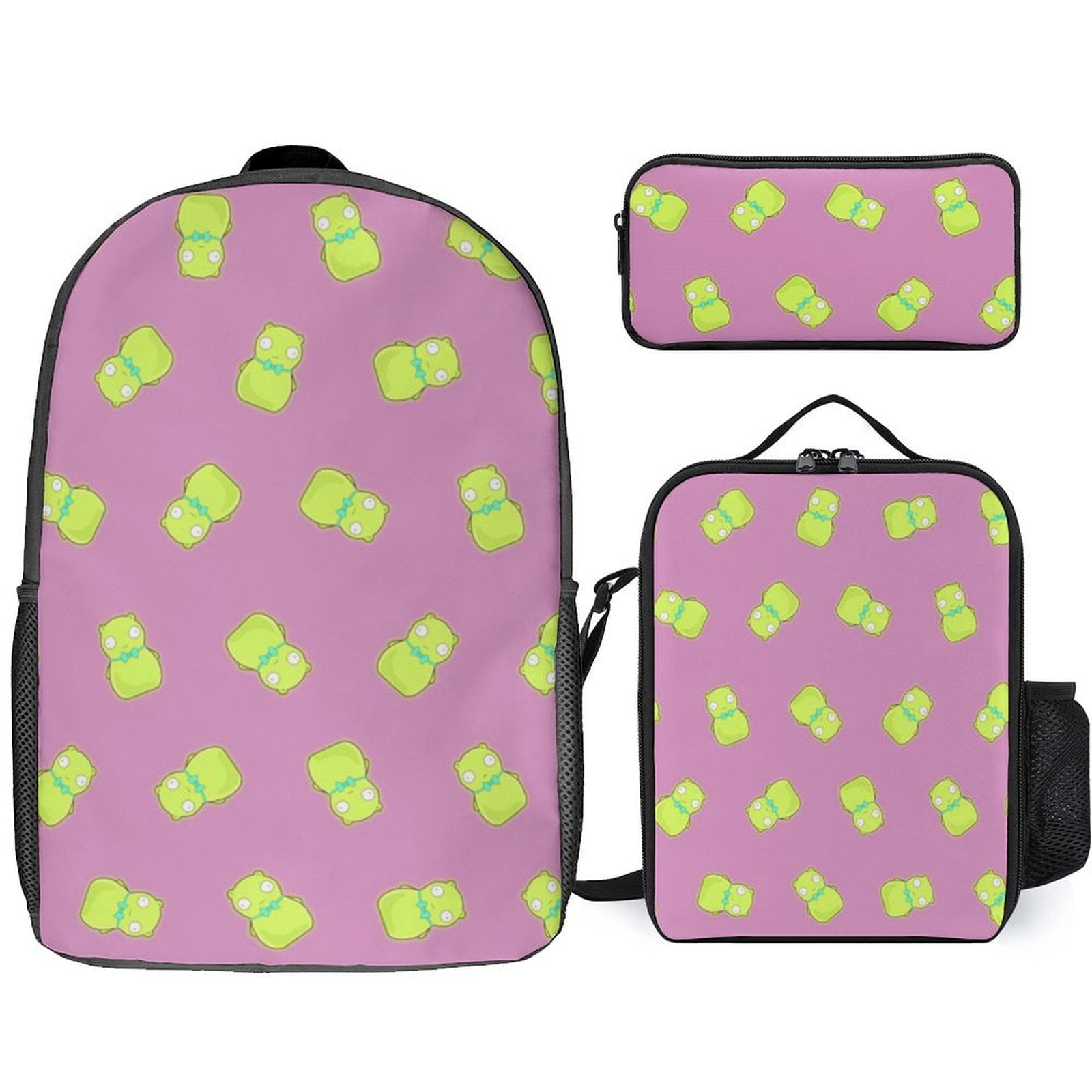 Bob's Burgers Kuchi Kopi Laptop Backpack With Pencil Case Lunch Bag 3 ...