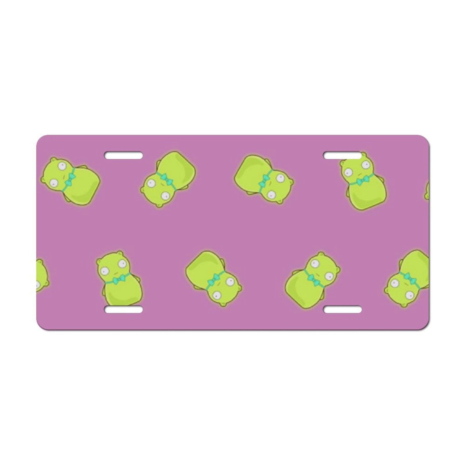 Bob's Burgers Kuchi Kopi License Plate Cover Aluminum For Various Car ...