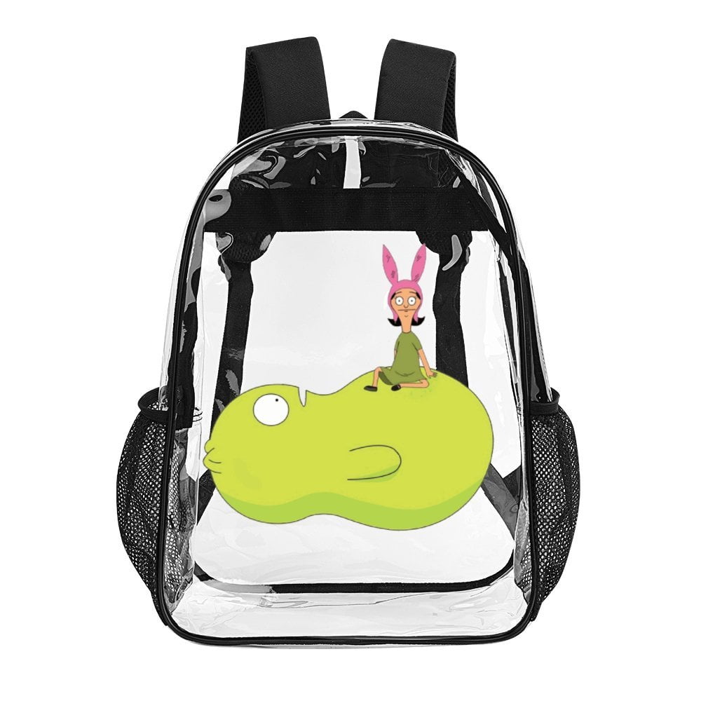 Bob's Burgers Kuchi Kopi Louise Clear Backpack Laptop Daypack School ...