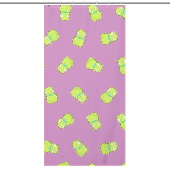 Bob's Burgers Kuchi Kopi Shower Curtain Decor Bath Curtain Waterproof ...